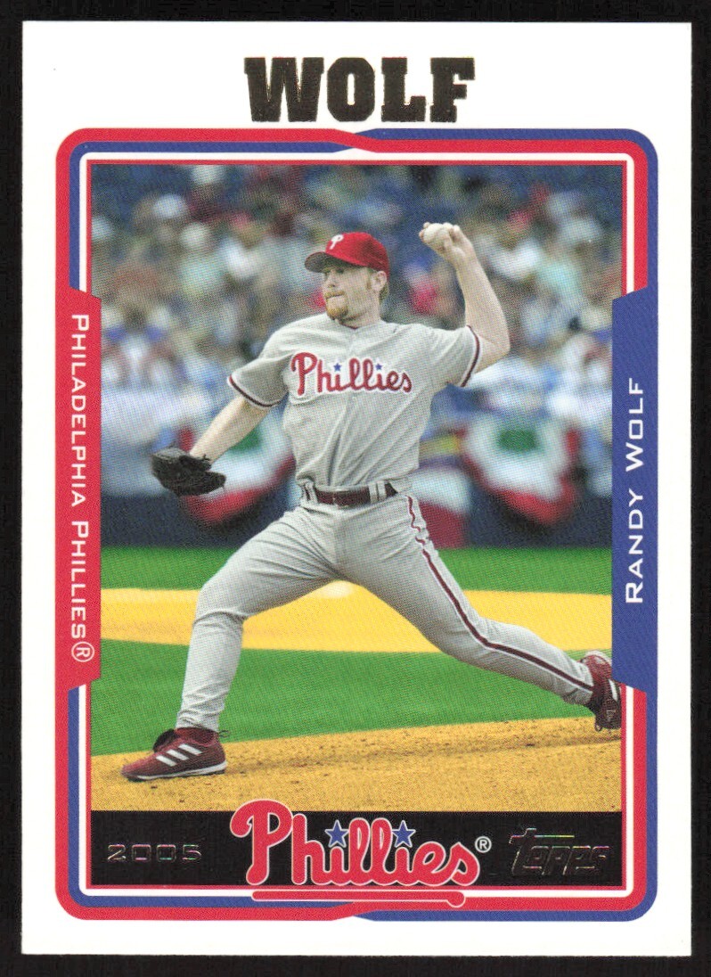 2005 Topps Randy Wolf #11 Philadelphia Phillies | eBay