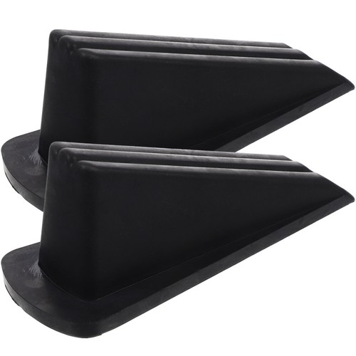 2 Pcs Door Plug Anti-collision Block Doorstopper Rubber Stops Baby Wall ...