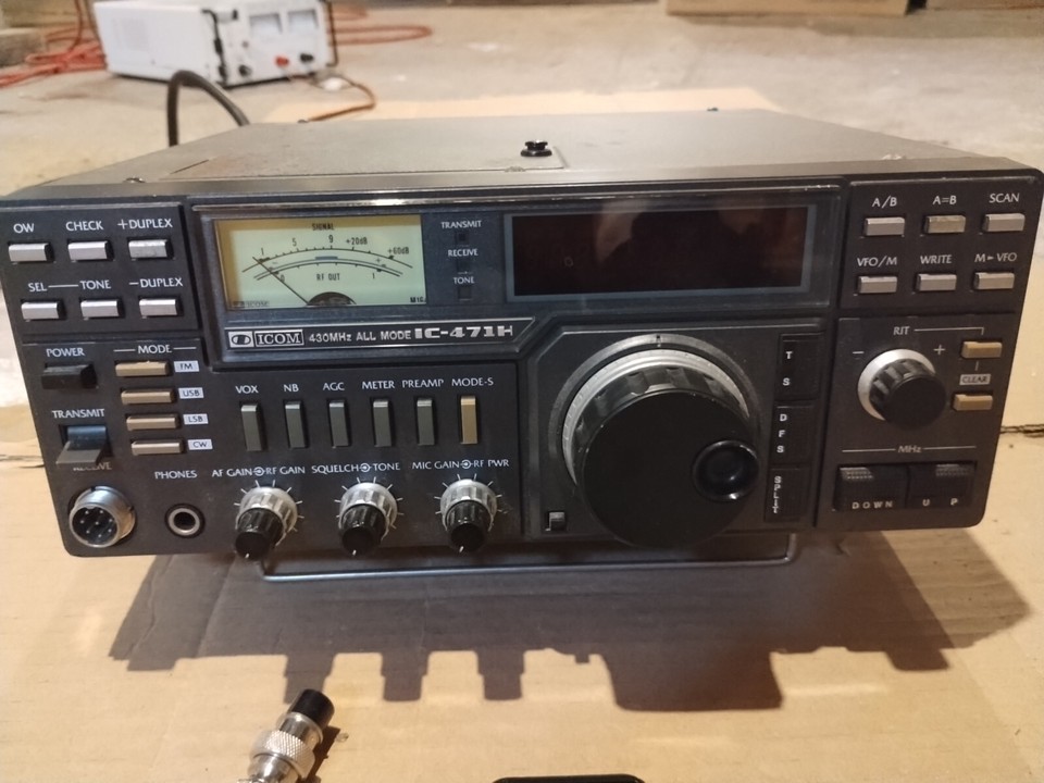 Icom IC-471H 430MHz SSB CW FM All Mode Transceiver POWERS ON | eBay