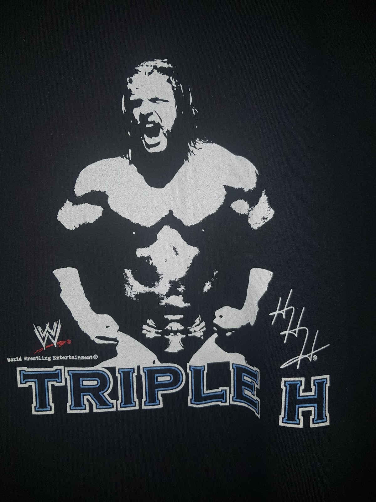 Rare Triple H Tee Shirt Size Large WWE The Game HHH Rick Flair Shawn ...