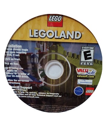 Lego~ LegoLand PC CD-ROM Unused In Sleeve. | eBay