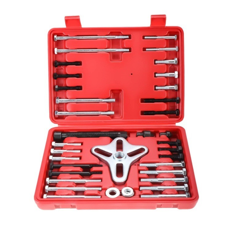 46pcs Harmonic Balancer Gear Puller Tool Kits Steering Wheel Crank ...