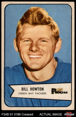 1954 Bowman #34 Bill Howton Packers Rice 3.5 - VG+ | eBay