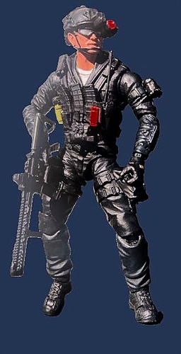 Custom Joy Toy 1:18 Scale- Special Weapons and Tactics Officer (SWAT ...