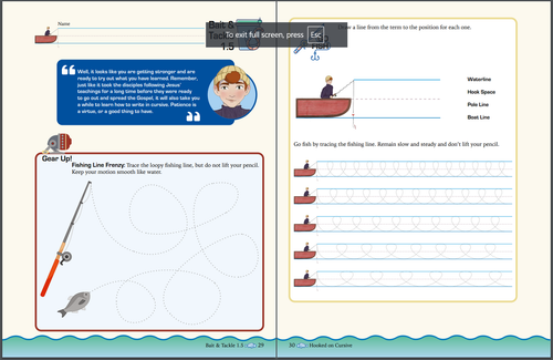 New Catch on to Cursive Master Books Curriculum Homeschool Penmanship ...