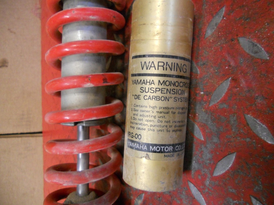 1982 YAMAHA YZ125 REAR SHOCK #2157 | eBay