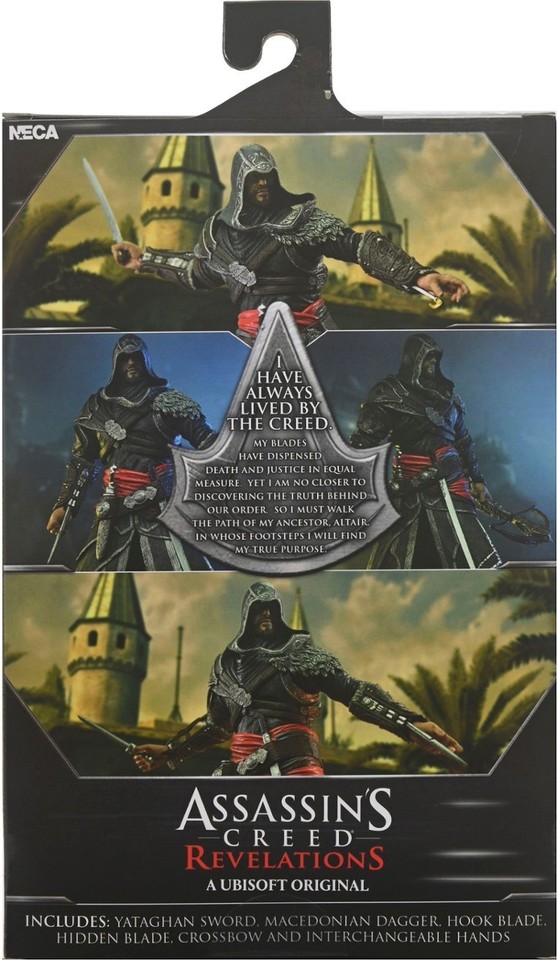 Assassin's Creed Revelations Ezio Auditore Action Figure Ubisoft Neca ...