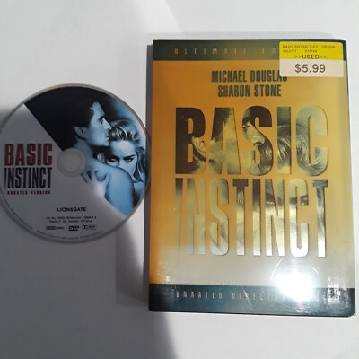 BASIC INSTINCT - 1992 DVD - ULTIMATE EDITION - WIDESCREEN - UNRATED | eBay