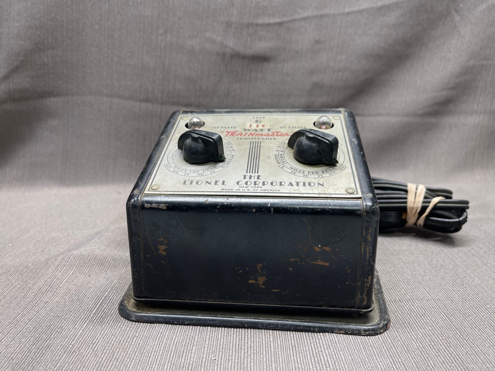 Lionel O Gauge Train Car Trainmaster Transformer 115 Volts 110 Watt | eBay