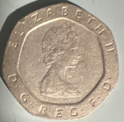 Collectible COIN BRITISH 1982 20 Twenty Pence ELIZABETH II Great ...