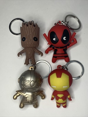 Lot Of 4 Marvel Character Key Chains | eBay