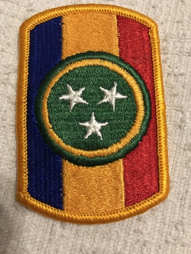 US Army dress color shoulder patch 30th ARMOR BRIGADE bde m/e FREE SHIP ...