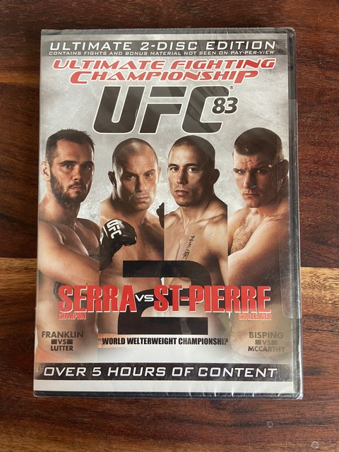 UFC 83: Serra vs St. Pierre (DVD, 2008) for sale online | eBay