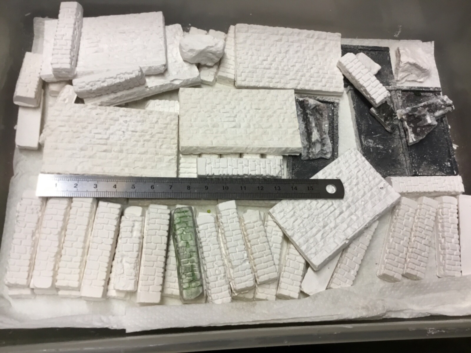 Custom Painted rocks for Diorama, model railways, Role playing ...