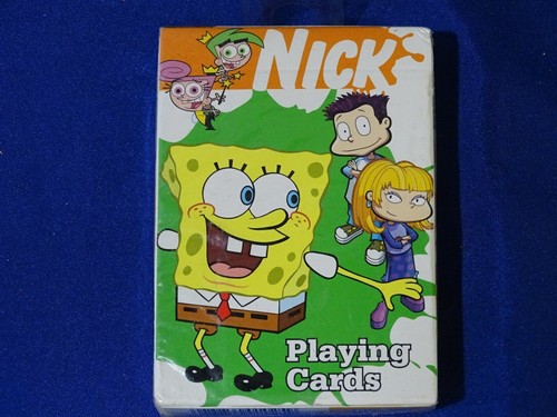 NICK Jr Playing Cards - BRAND NEW AND SEALED - Spongebob, Fairly ...