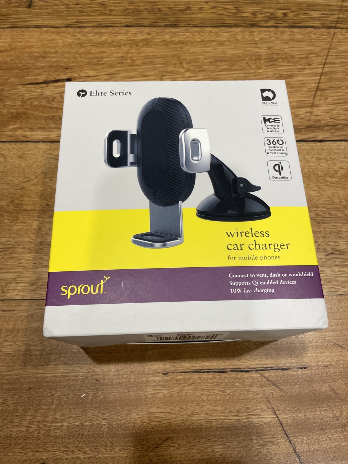 Sprout Wireless Car Charger Silver - SWLCHG300BSR - Opened Never Used ...