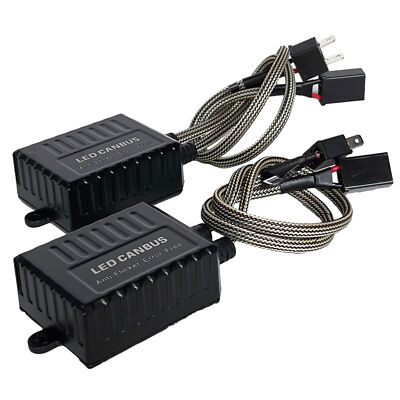 2x H7 C20 LED CanBus Load Resistor Anti Flicker Error Code Canceller ...