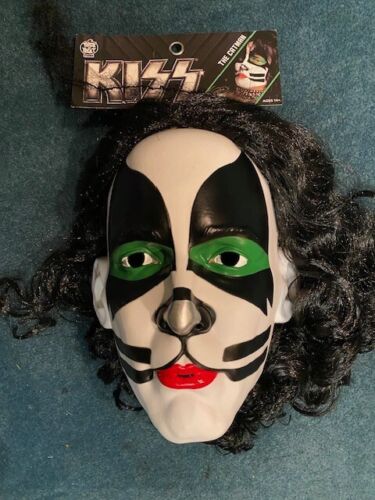 KISS The Catman PETER CRISS Deluxe Injection Mask Trick or Treat ...