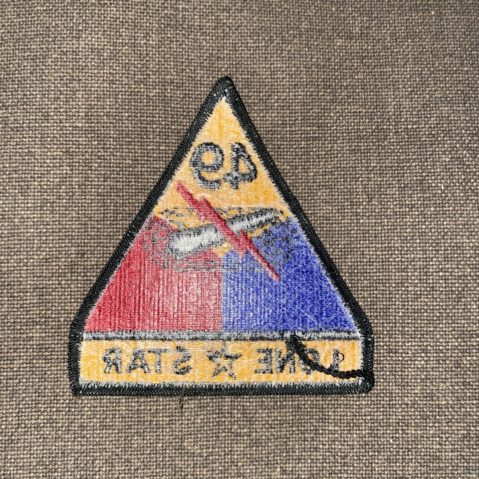 WW2 49th Armor Division Patch Lone Star | eBay
