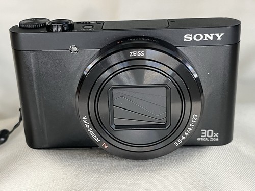 Sony Cyber Shot DSC-WX500 Black Compact Digital Camera. 30x Optical ...