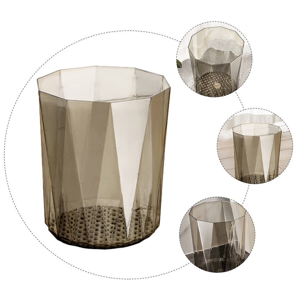 1Pc Household Trash Can Garbage Container Decorative Ash-bin for ...