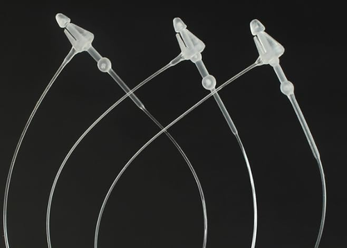 3 Inch 500 Pcs Plastic Fasteners Hang Tags Clear Snap Lock Pins ...