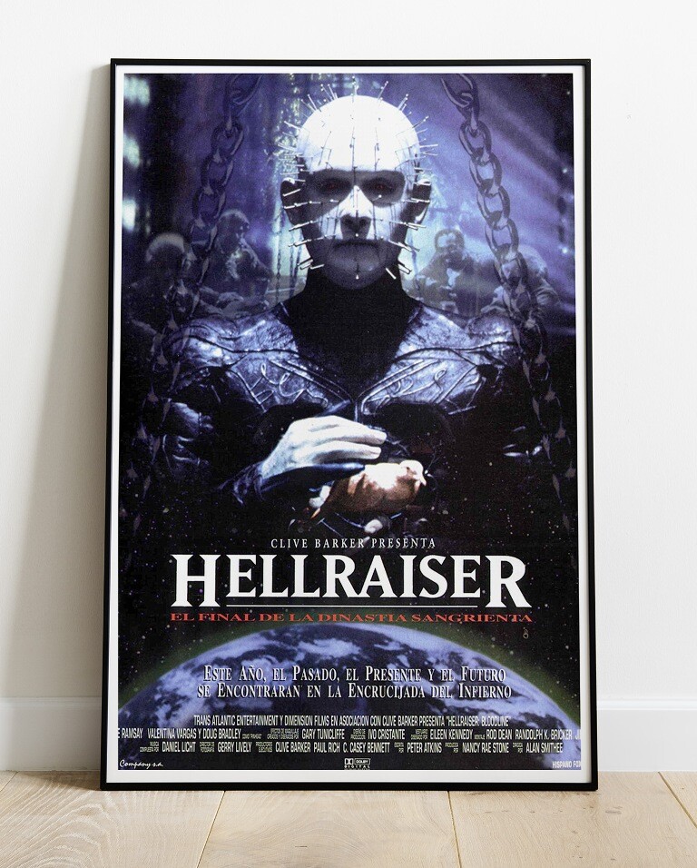 Póster De Hellraiser 4 This 'Hellraiser' 4K Box Set Will Tear Your