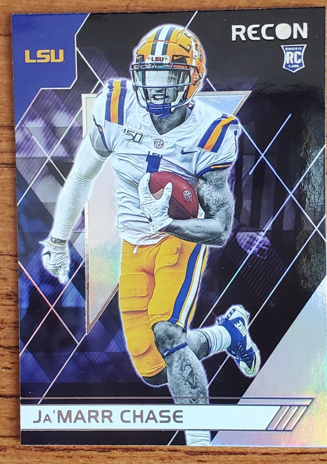 2021 Chronicles JaMarr Chase RECON Holo Silver Rookie RC LSU Bengals | eBay