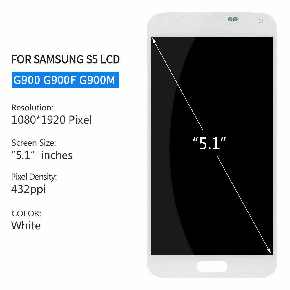 Galaxy S5 Screen Dimensions
