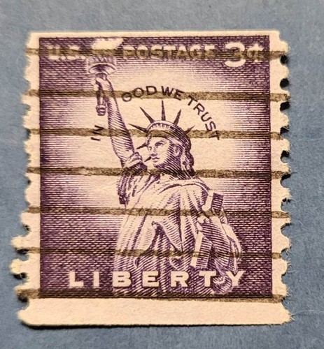 US Postage 3 Cents Purple Liberty Stamp (RARE) | eBay