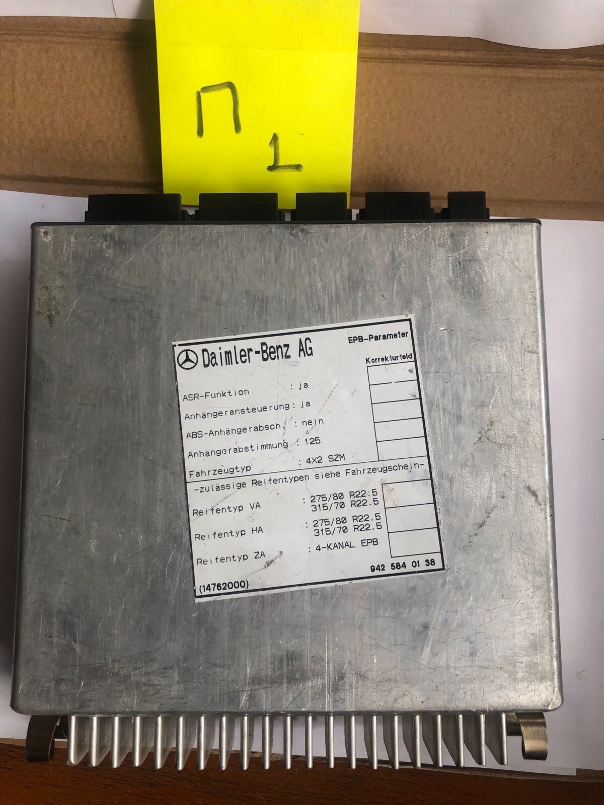 WABCO CONTROL UNIT MODULE 446 130 005 0 / 000 446 08 36 /003 DAIMLER ...