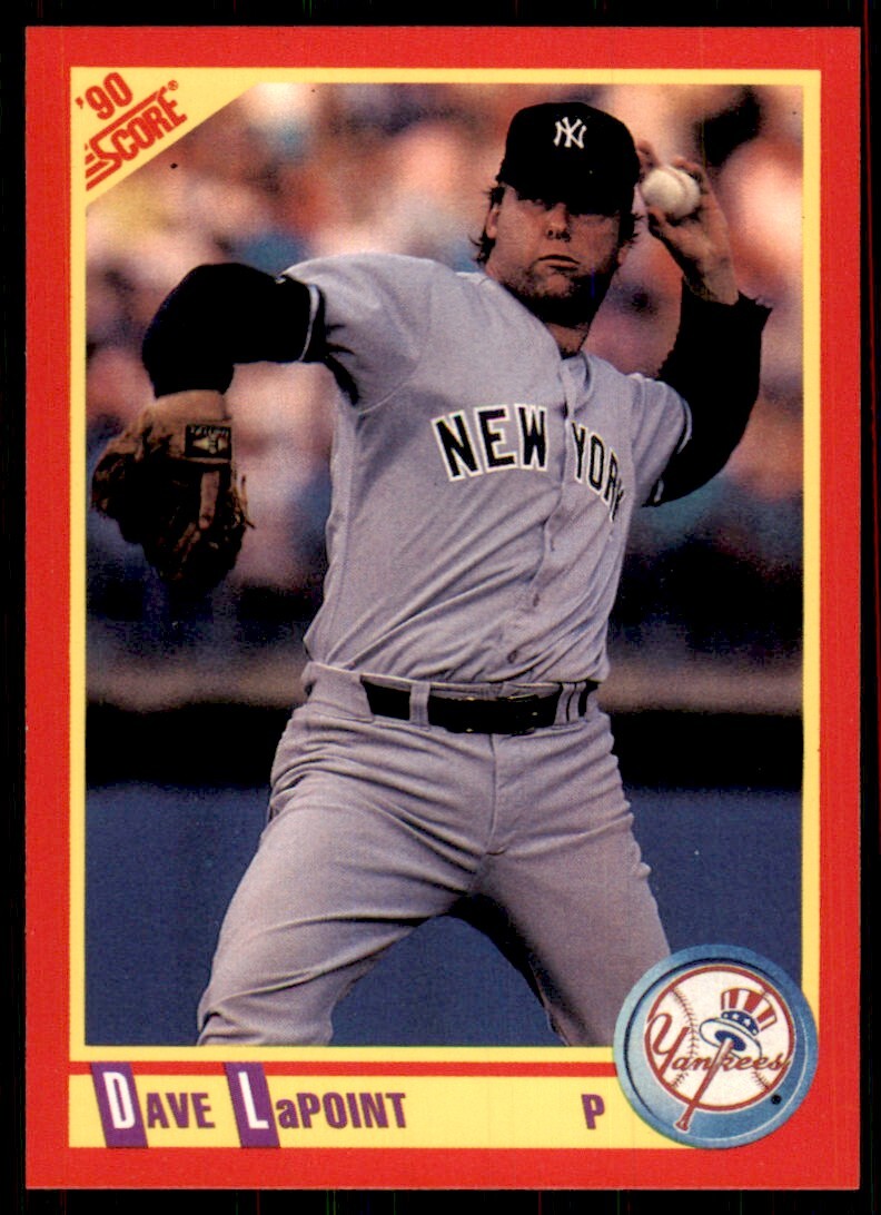 1990 Score Dave LaPoint Baseball Cards #357 | eBay