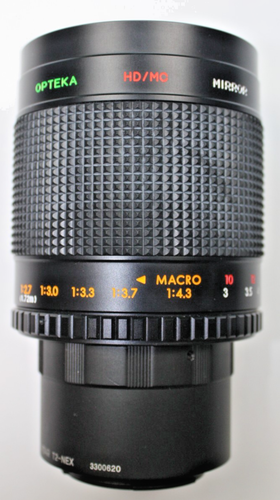Opteka HD/MC Mirror F8.0 ∅72mm MACRO lens with NEX adapter (Sony) | eBay