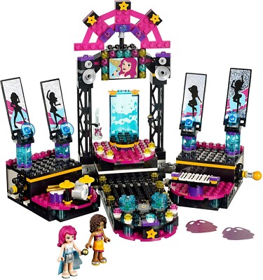 LEGO Friends 41105 Pop Star Show Stage 100% Complete with Manual ...
