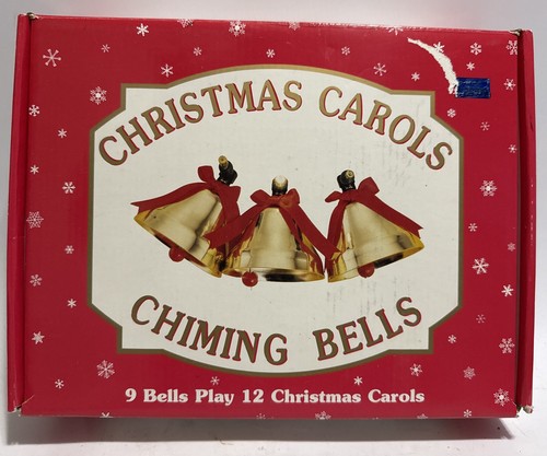 Revco Caroling Christmas Bells 9 Nine Bells Play 12 Christmas Carols ...