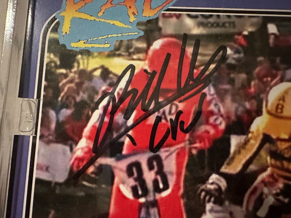 CRU JONES ACTION FIGURE FROM MOVIE RAD - SIGNED BY BILL ALLEN SOLD OUT ...