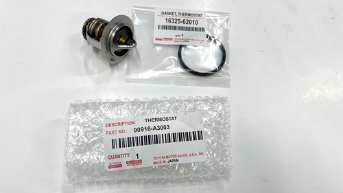 2-PC Pk Véritable TOYOTA Lexus (93-09) Thermostat 90916-A3003 & Joint ...
