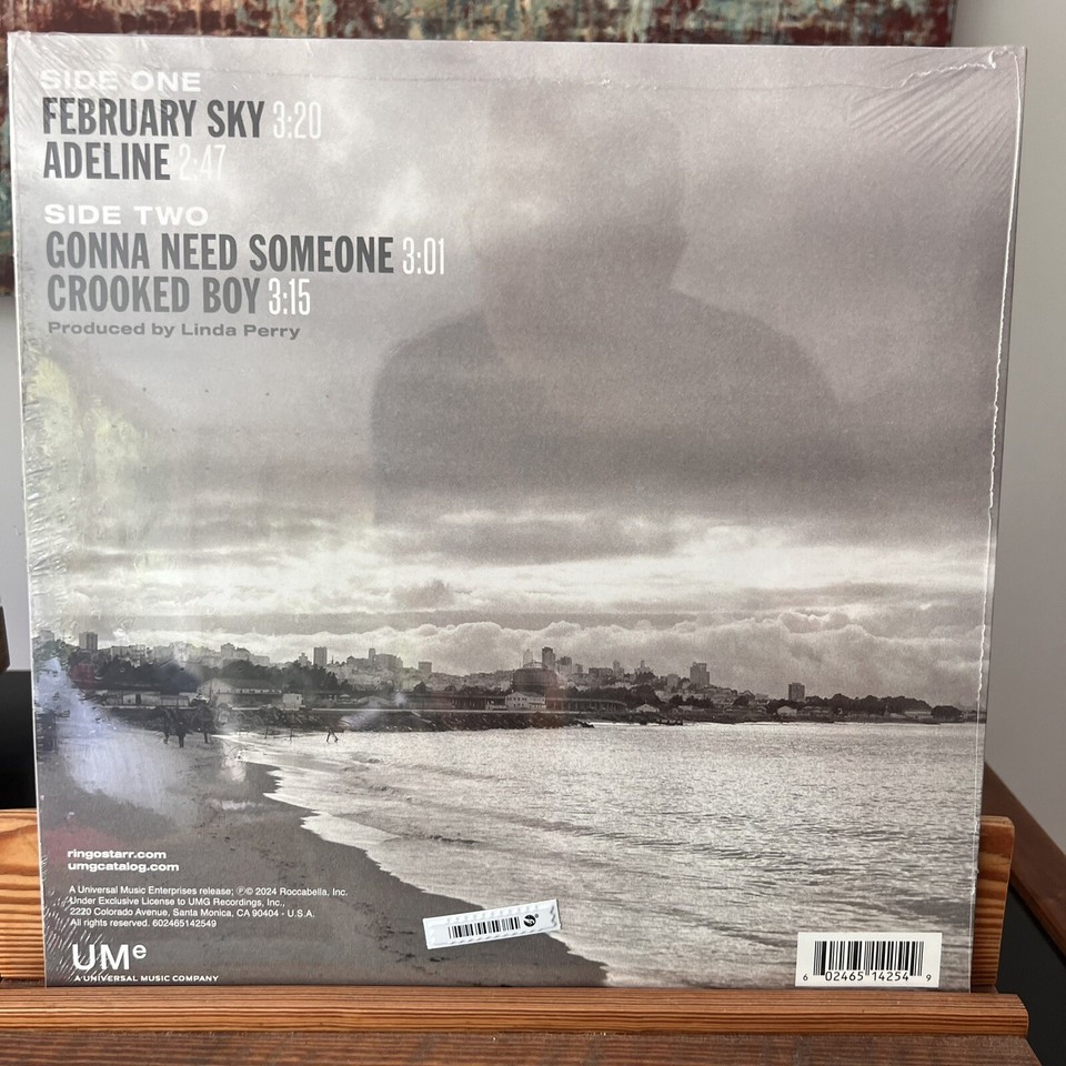 RINGO STARR Crooked Boy LP 12" Vinyl RSD 2024 RSD Black/white Marble 1/ ...