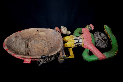African Art - Baoulé Mask Akan Mami Wata Vodou Deity 58 Cms | eBay