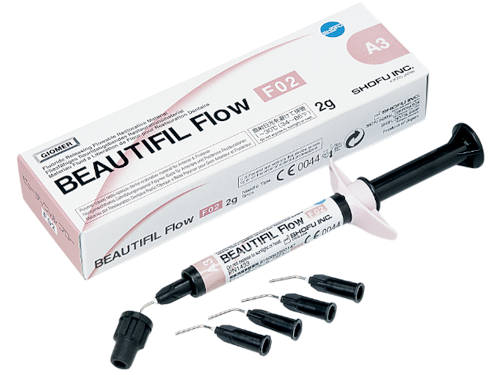 New Shofu Beautifil Flow 2gm F02 Flowable Composite Shade A1/A2/A3 | eBay