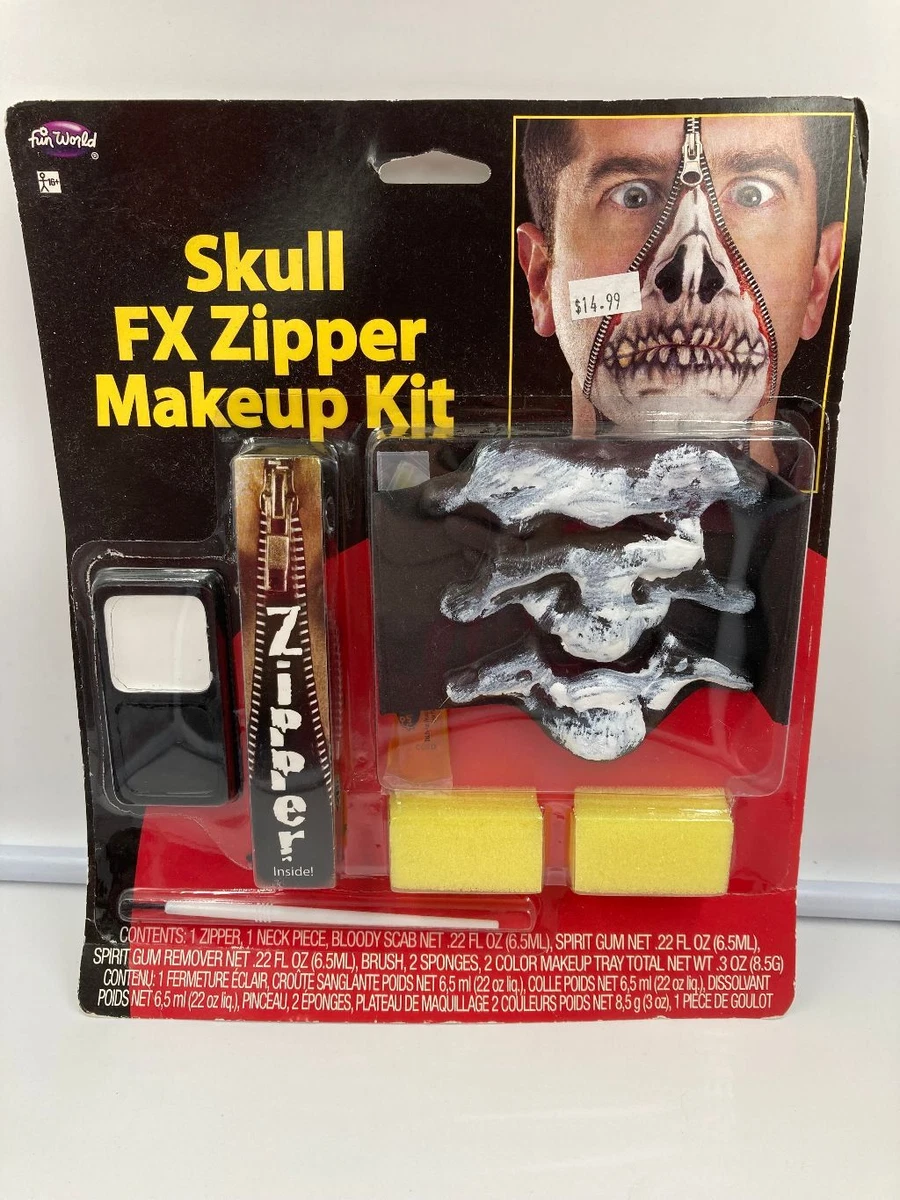 Skull Zipper Makeup Kit | Saubhaya Makeup