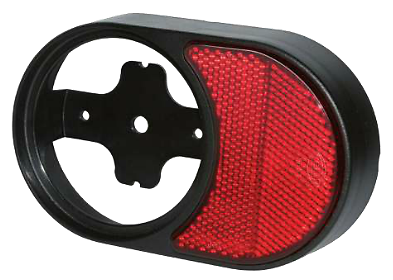Red Retro Reflector Base 2934-H | eBay