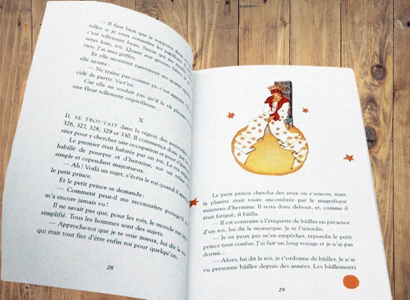 LE PETIT PRINCE -The Little Prince (French Language) | eBay