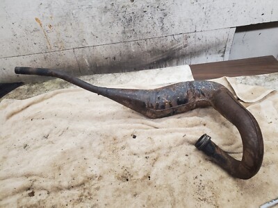 1980 Kawasaki KDX 175 KDX175 Exhaust Header Expansion Chamber Pipe | eBay