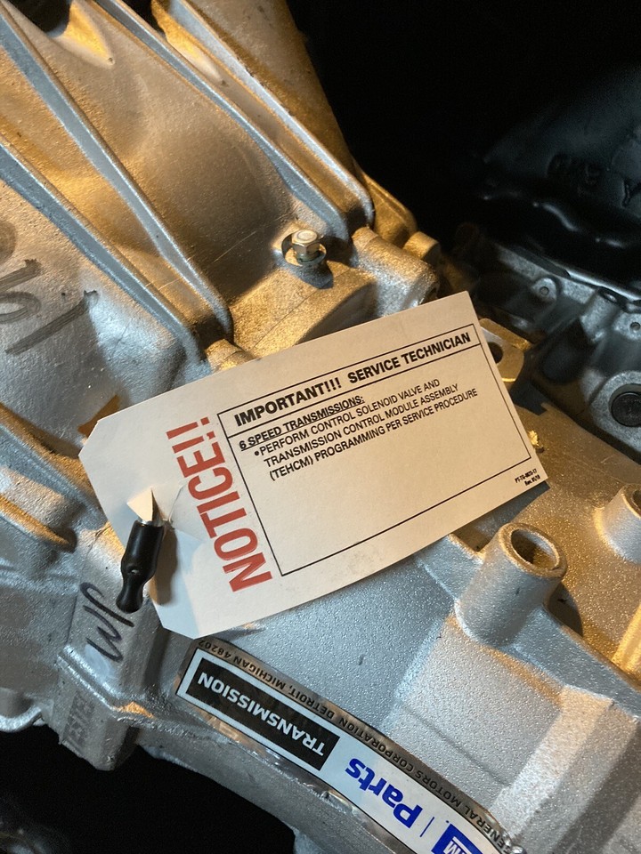 Genuine GM 6-Speed Automatic Transmission Assembly - GM 19431545 New | eBay