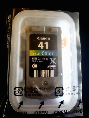 Genuine Canon Pixma CL-41 Ink Cartridge iP1700/iP1600,iP6220D/iP6210D ...