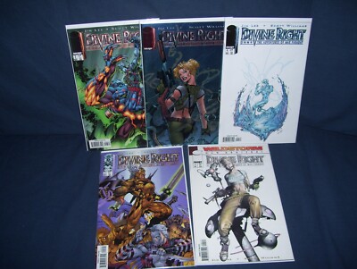 Divine Right #1-#4 With Variant Image Comics 5 Issue Lot 1997 | eBay