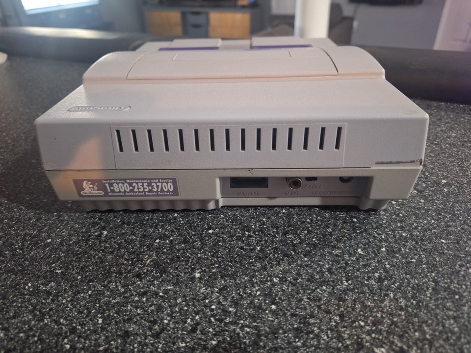 Super Nintendo SNES Console 1-Chip One Chip Good Shape TESTED WORKING ...