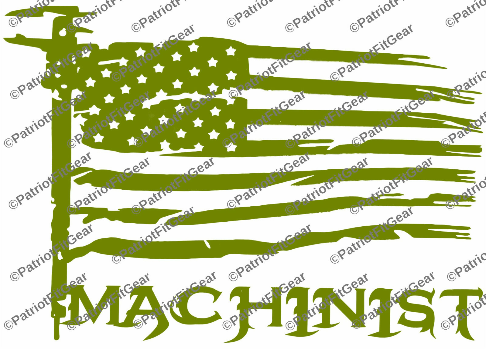 American Machinist,Flag,Caliper,Micrometer,Milling,CNC,Sticker,Vinyl ...