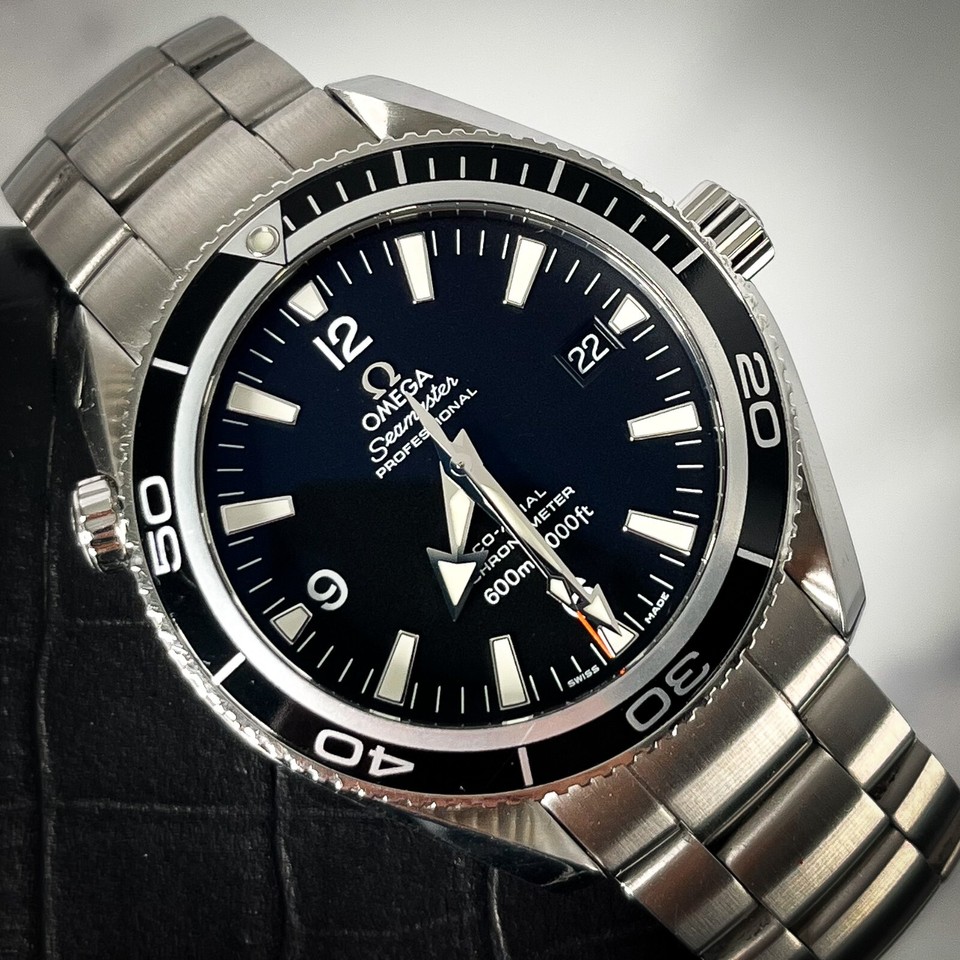 Omega Seamaster Planet Ocean 42 mm 600 black Ref 2901.50.91 W/ Boxes ...